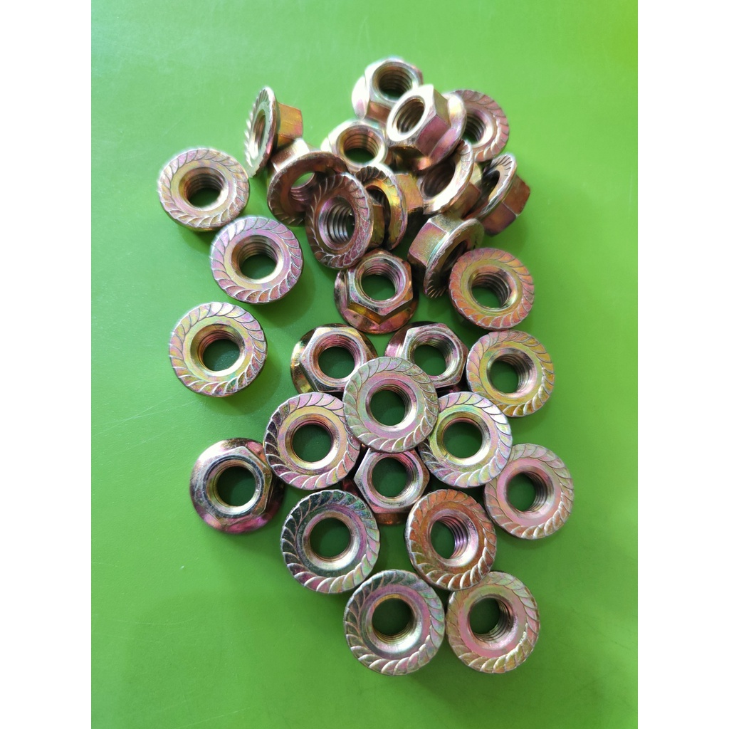 Jual MUR FLANGE 8MM GALVANIS 1PACK ISI 50PCS | Shopee Indonesia