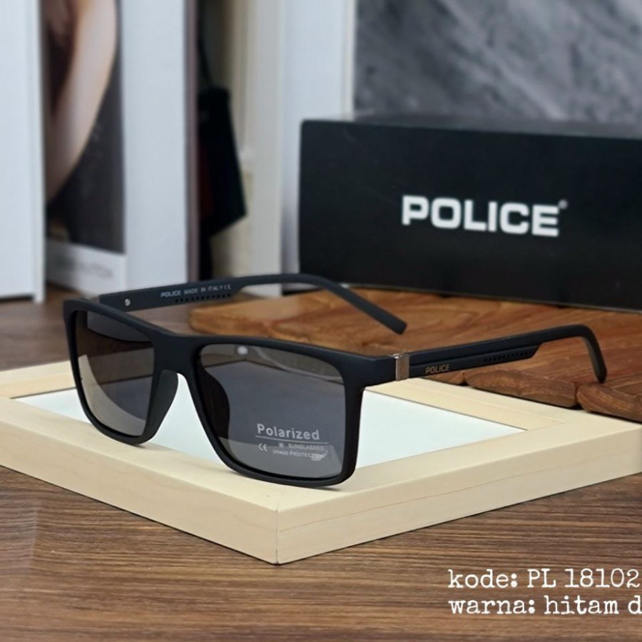 Jual [COD] Bisa Bayar Di Tempat Kacamata Pria 18102 Lensa Polarized Sunglasses / Lensa Anti ...