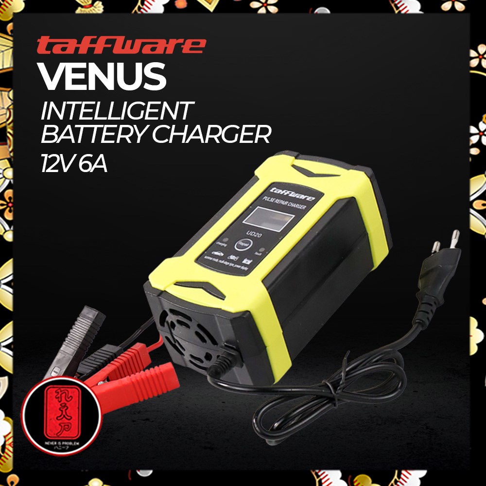 Jual Taffware Venus Intelligent Battery Charger Aki Mobil 12V 6A - UD20 ...