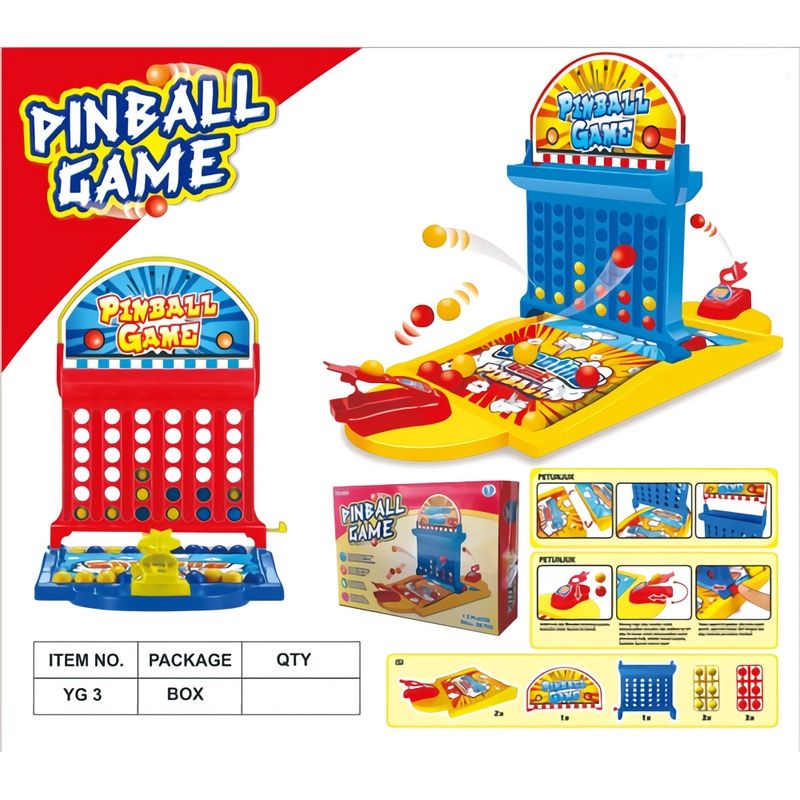 Jual MAINAN ANAK EDUKASI PIN BALL / MAINAN ANAK PINBALL GAME RAINBOW ...