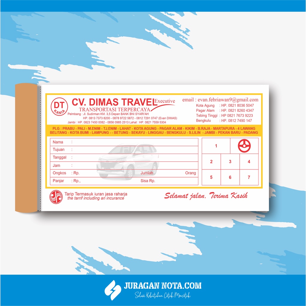 Jual CETAK TIKET / KWITANSI TRAVEL 2 PLY / 1 PLY | Shopee Indonesia Jual CETAK TIKET / KWITANSI TRAVEL 2 PLY / 1 PLY | Shopee Indonesia