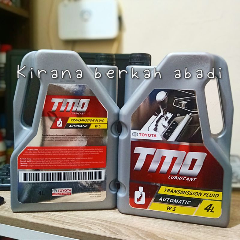 Jual OLI ATF WS TMO KEMASAN 4 LITER | Shopee Indonesia