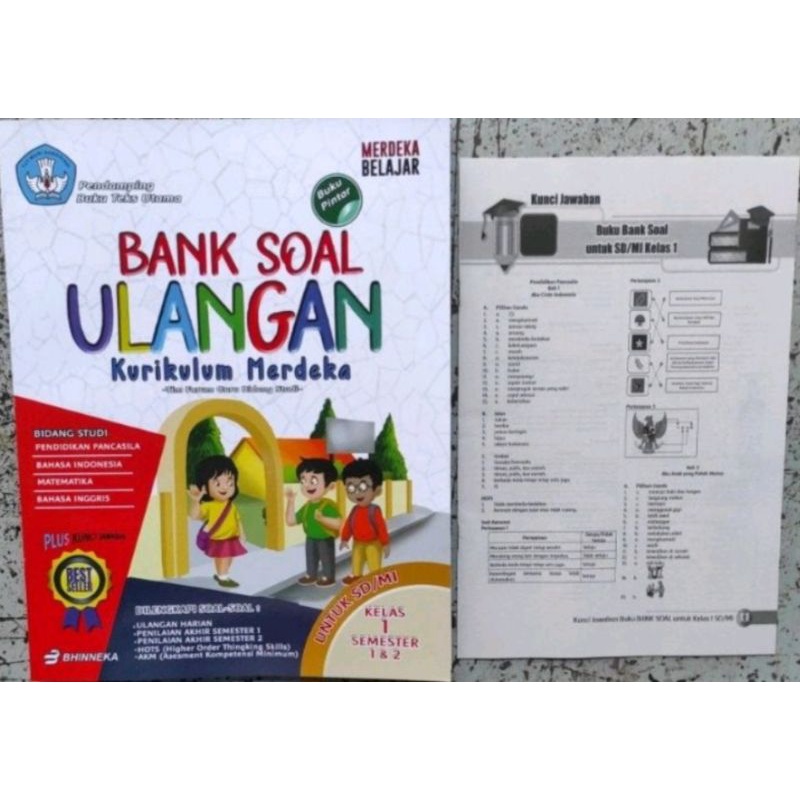 Jual Bank Soal Ulangan SD KELAS 1 2 4 5 KURIKULUM MERDEKA | Shopee Indonesia