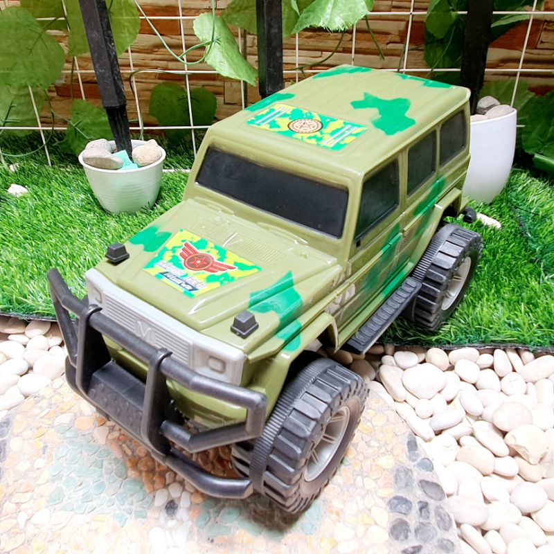 Jual MAINAN MOBIL JEEP JIMNY HUMMER MILITER BESAR ANAK EDUKATIF - JEEP ...