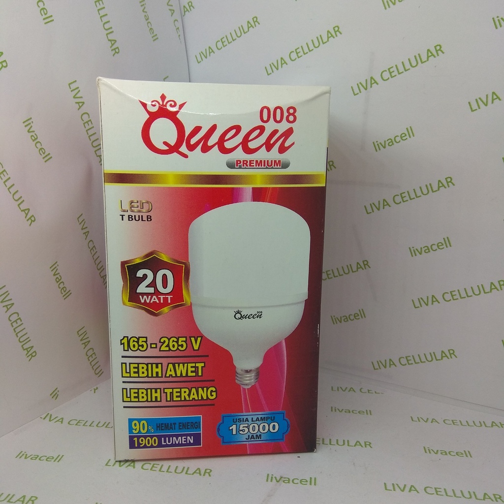 Jual LED QUEEN 20 Watt / 10 Watt premium Led T bulb lebih awet lebih ...