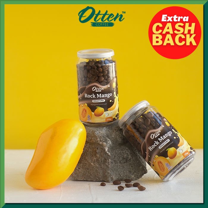 Jual Kopi Infused - Rock Mango Arabica Coffee 120gr - Biji / Bubuk ...