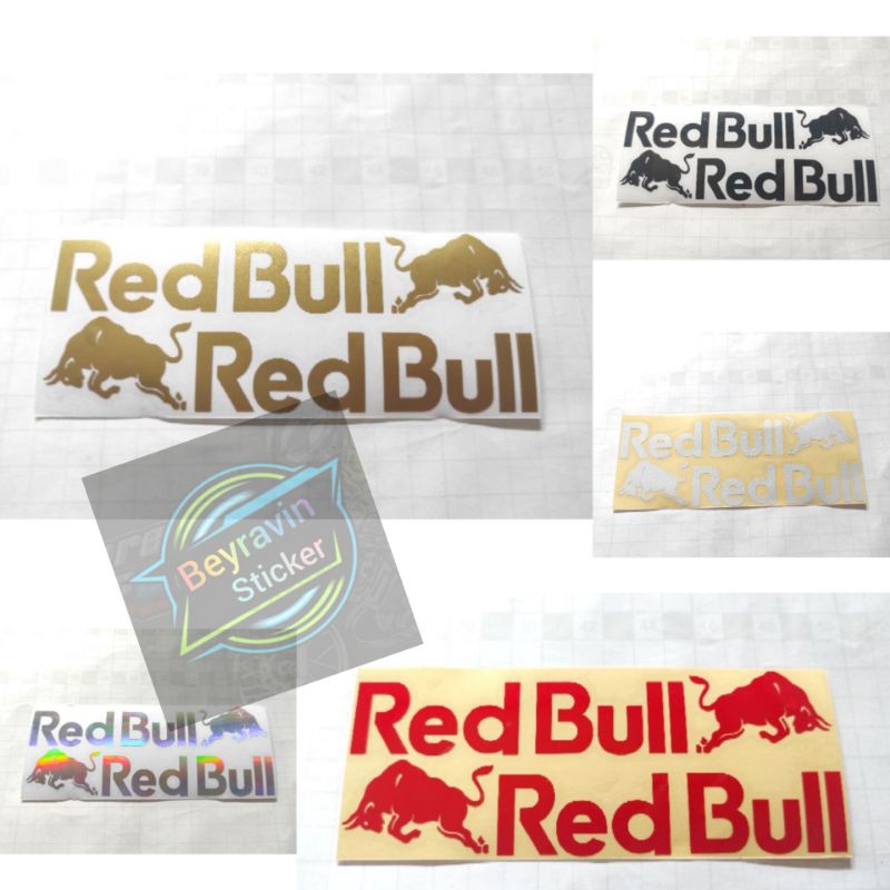 Jual STICKER REDBULL STIKER RED BULL KIRI KANAN CUTTING | Shopee Indonesia