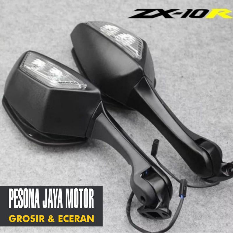 Jual Spion Zx Spion Model ZX10R Universal Ninja,R25,Cbr,R15,Xmax,Nmax ...