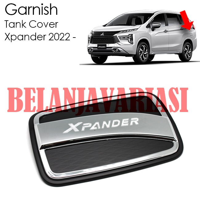 Jual Xpander 2022- Xpander Cross Tank Cover Garnish Black Krom Daytona ...