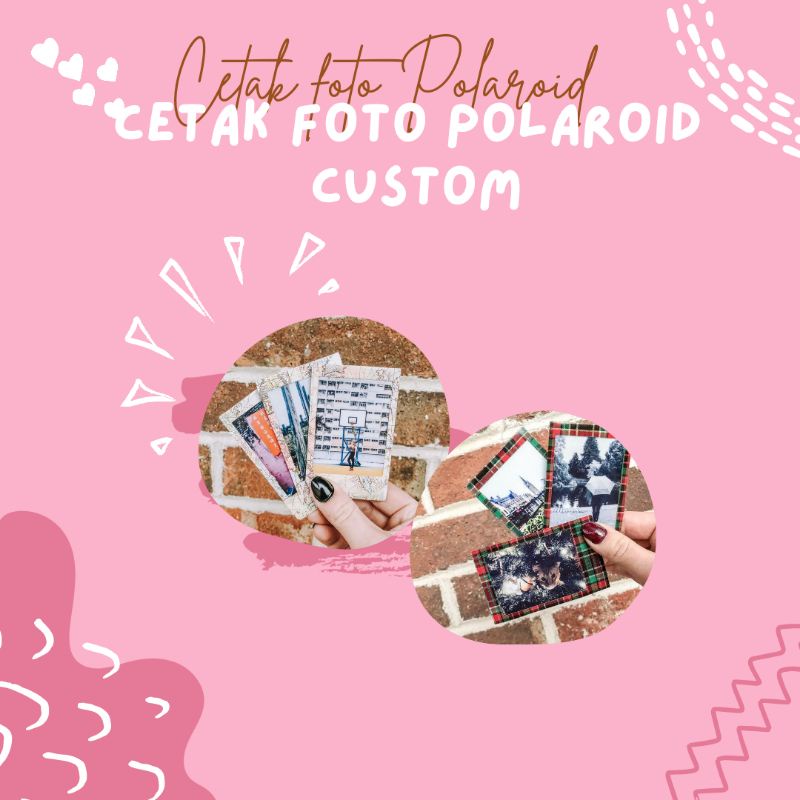 Jual CETAK FOTO POLAROID CUSTOM (REQUEST) | Shopee Indonesia