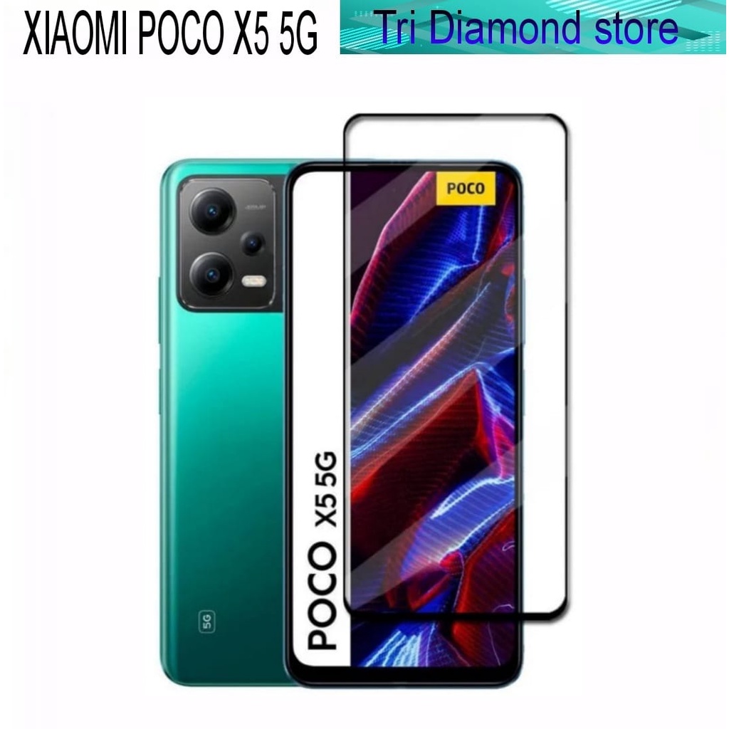 Jual Tempered Glass List Hitam Xiaomi Poco X5 5G 2023, Top Quality.POCO ...