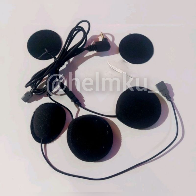 Jual Speaker Mic Full Face Intercom Ejeas E6 Q2 Q7 V4 V5 V6 V6 Pro ...