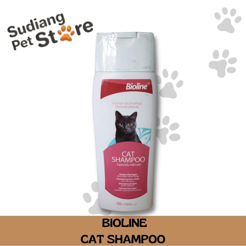 Jual Sampo Kucing Premium Bioline Cat Shampoo 250 ml | Shopee Indonesia