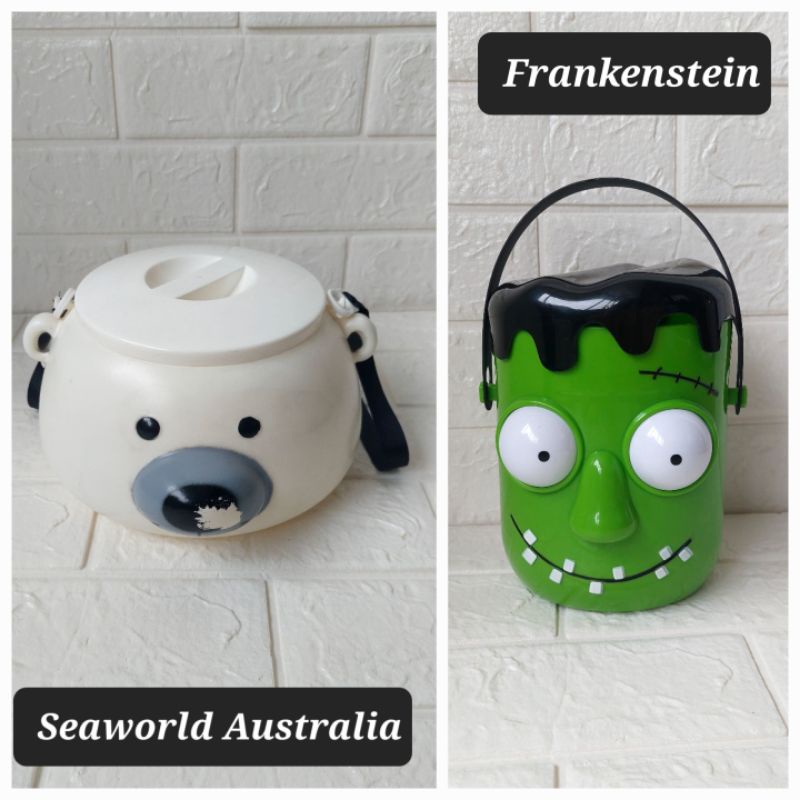 Jual POPCORN BUCKET BEAR SEAWORLD AUSTRALIA | Shopee Indonesia