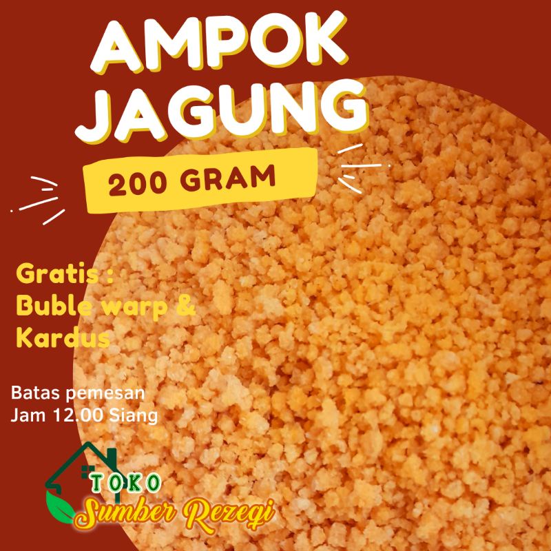 Jual Ampok Nasi Jagung 200 Gram | Shopee Indonesia