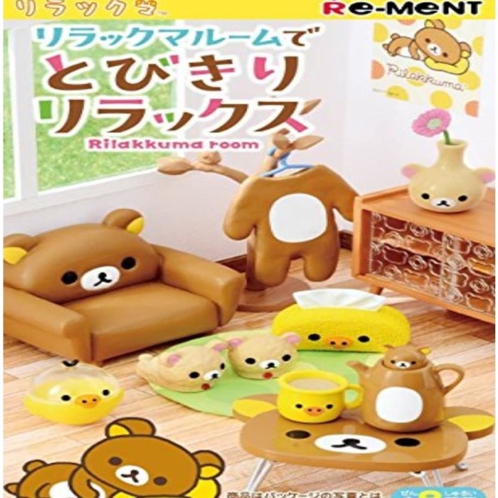 Jual Re-Ment Rilakkuma room miniature | Shopee Indonesia