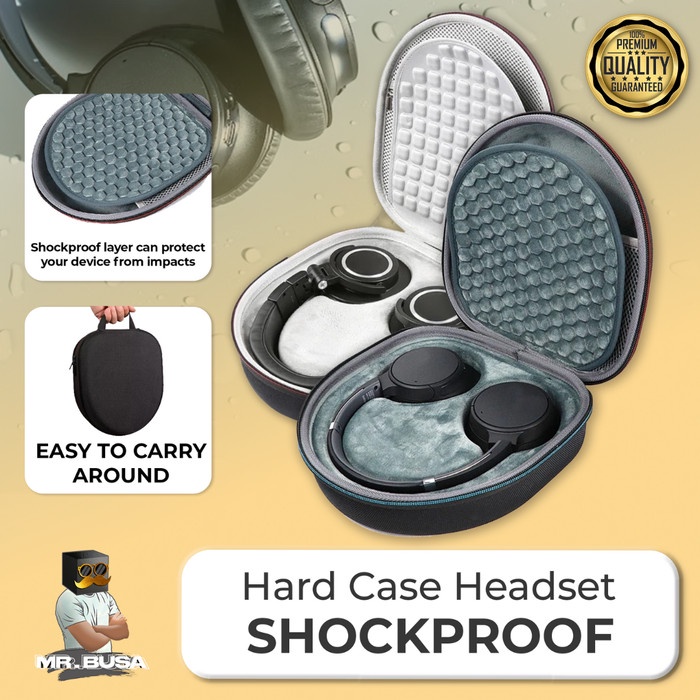 Jual Hardcase Headset Case Sony Headphone Pouch Hard Case Razer ...