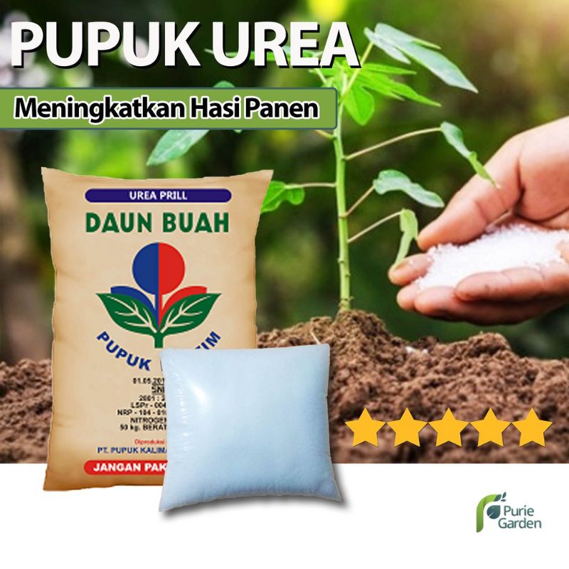 Jual Pupuk Urea Daun Buah Kaltim Penyubur Tanaman Repack 1 Kg | Shopee Indonesia