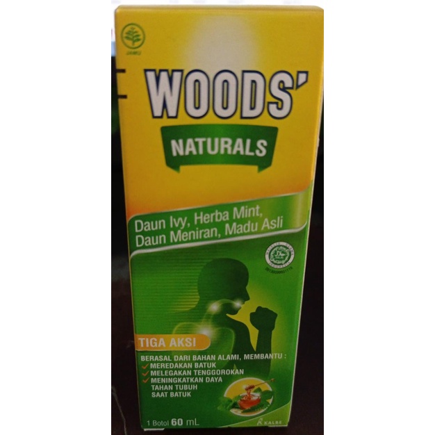 Jual Woods Herbal Cough Medicine + Honey 60 ml | Shopee Indonesia