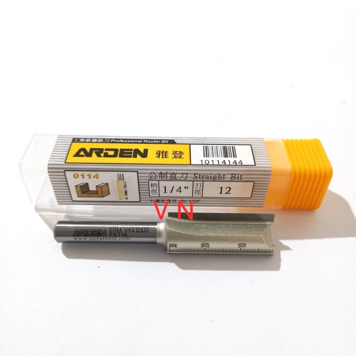Jual Mata Router/Profil lurus 12 mm/Straight Bit ARDEN | Shopee Indonesia