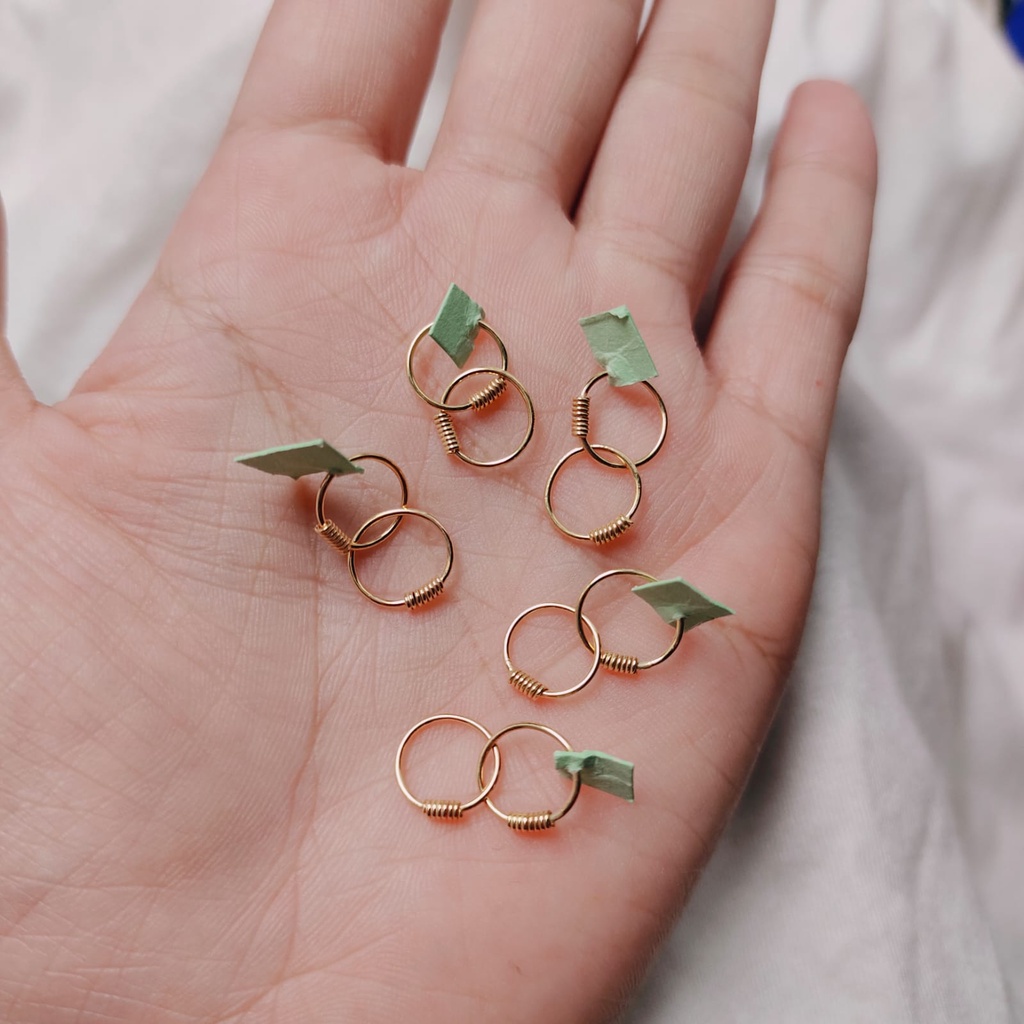 Jual anting baby & anak simple dan awet emas asli | Shopee Indonesia