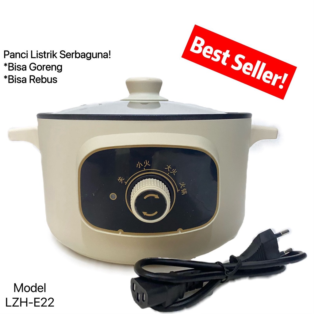 Jual Panci Listrik Serbaguna Electric Cooking Pot - Panci Multifungsi ...