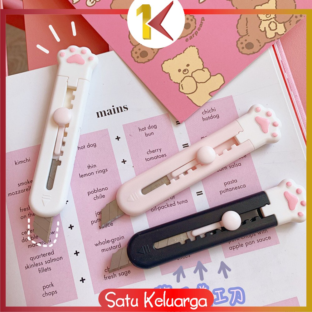 Jual SK-C786 Cutter Mini Portable Pisau Pemotong Kertas Model Animal ...