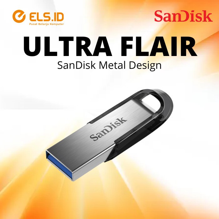 Jual SanDisk Ultra Flair USB 3.0 128GB Flashdisk | Shopee Indonesia