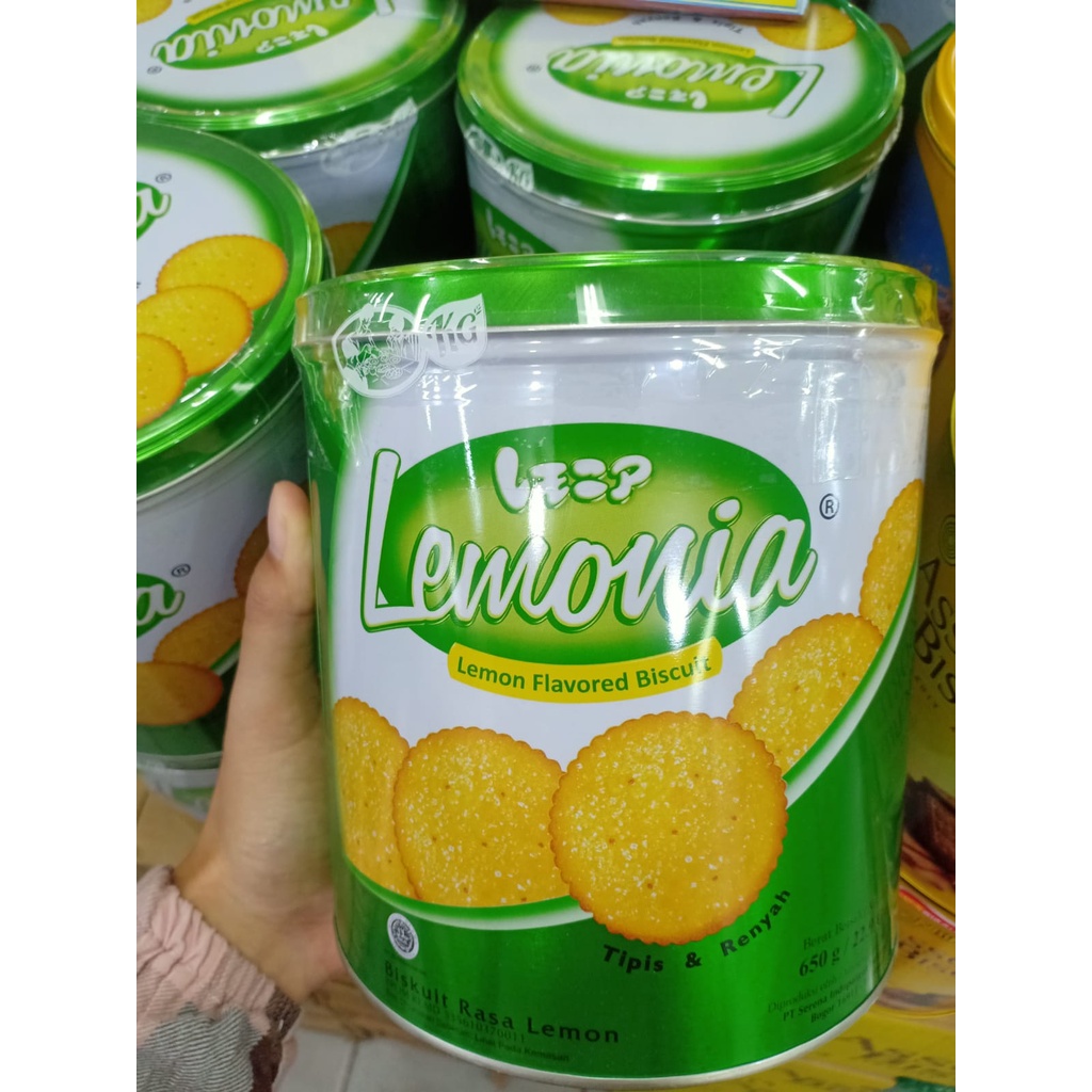 Jual NISSIN LEMONIA 650 gr Kaleng | Shopee Indonesia
