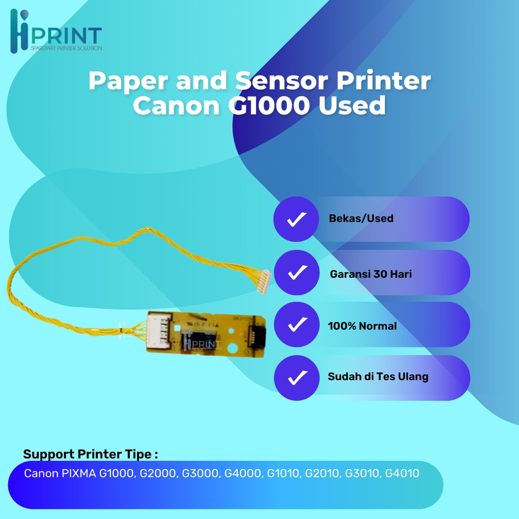 Jual Paper End Sensor Canon G1000 G2000 G3000 Bekas G4010 G3010 G2010 ...