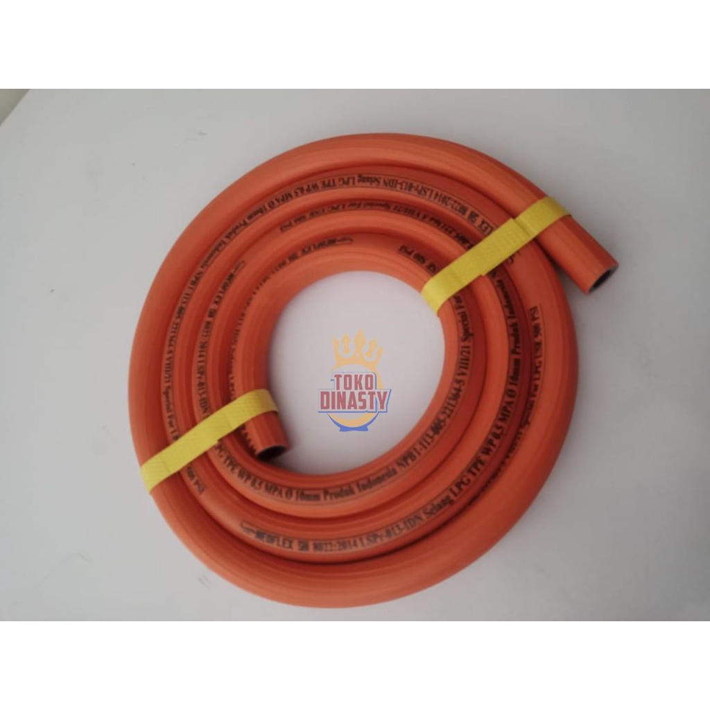 Jual SELANG GAS LPG 3 LAPIS ORANGE HIGH PRESSURE | Shopee Indonesia