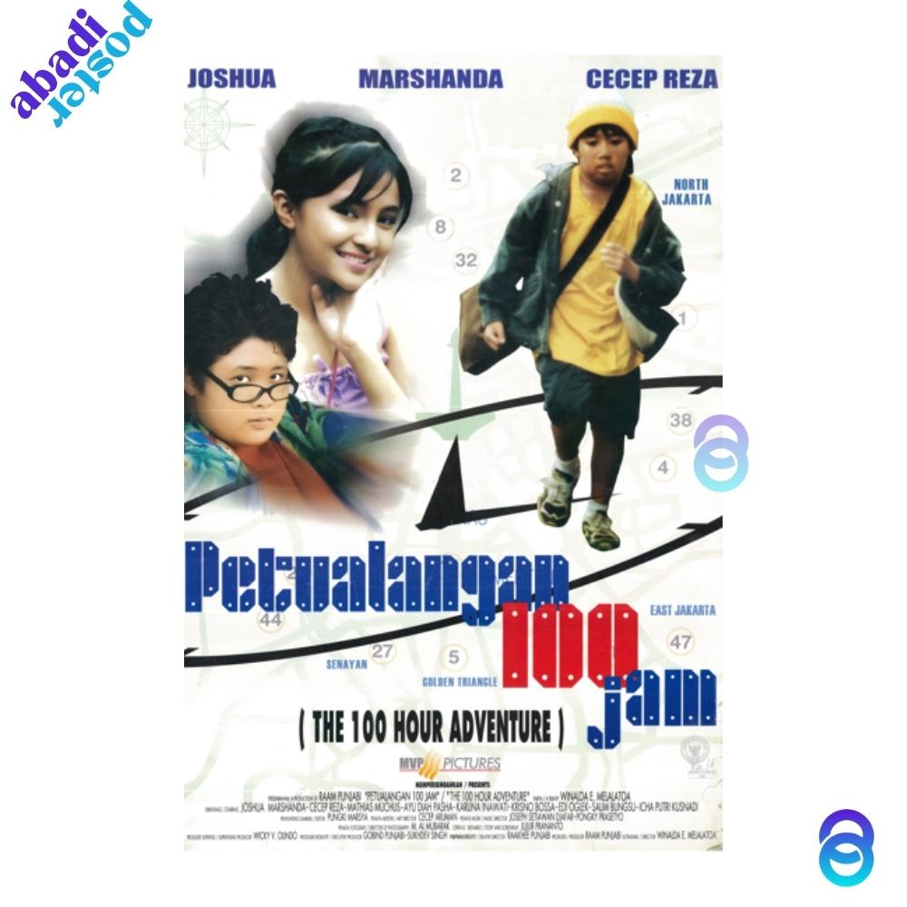 Jual poster film lawas petualangan 100 jam joshua marshanda | Shopee ...