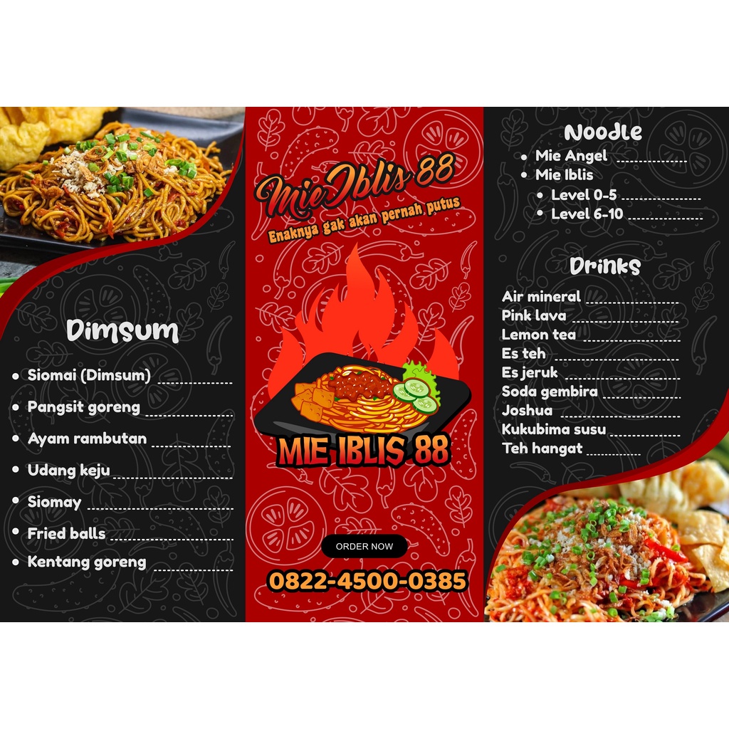 Jual DESAIN MENU MAKANAN DAN MINUMAN | Shopee Indonesia