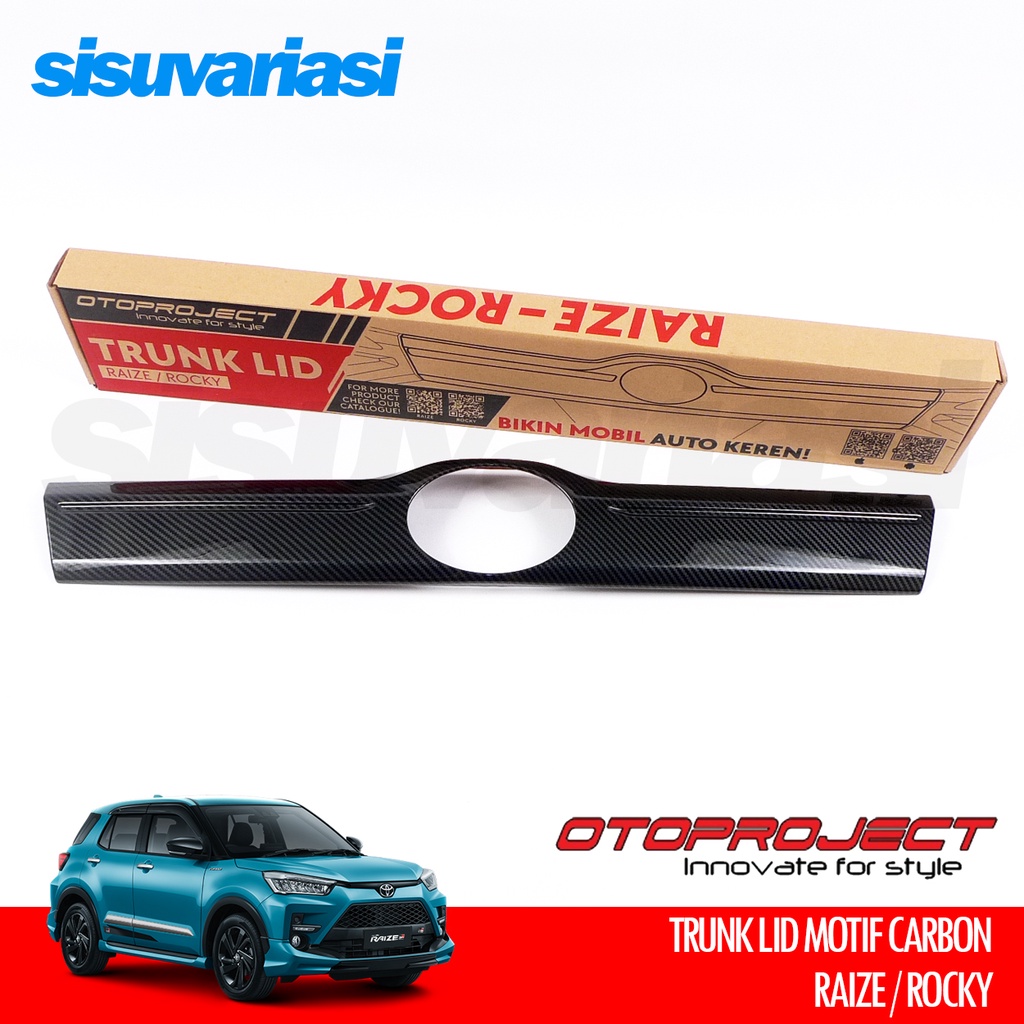 Jual Raize Rocky Aksesoris Otoproject Trunk Lid Trunklid Bagasi ...