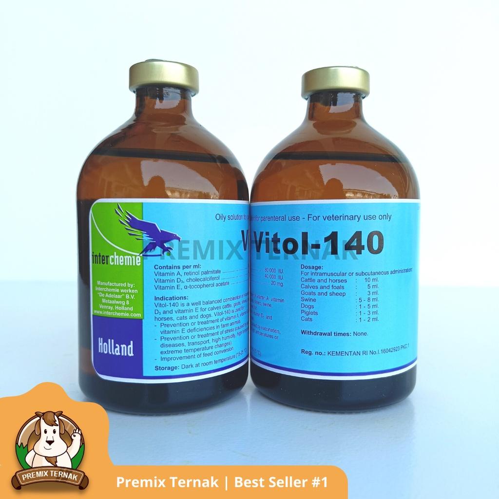 Jual VITOL 140 100 ml - Vitamin ADE Perbaiki Kondisi dan Produktivitas Hewan - TMC - Premix ...
