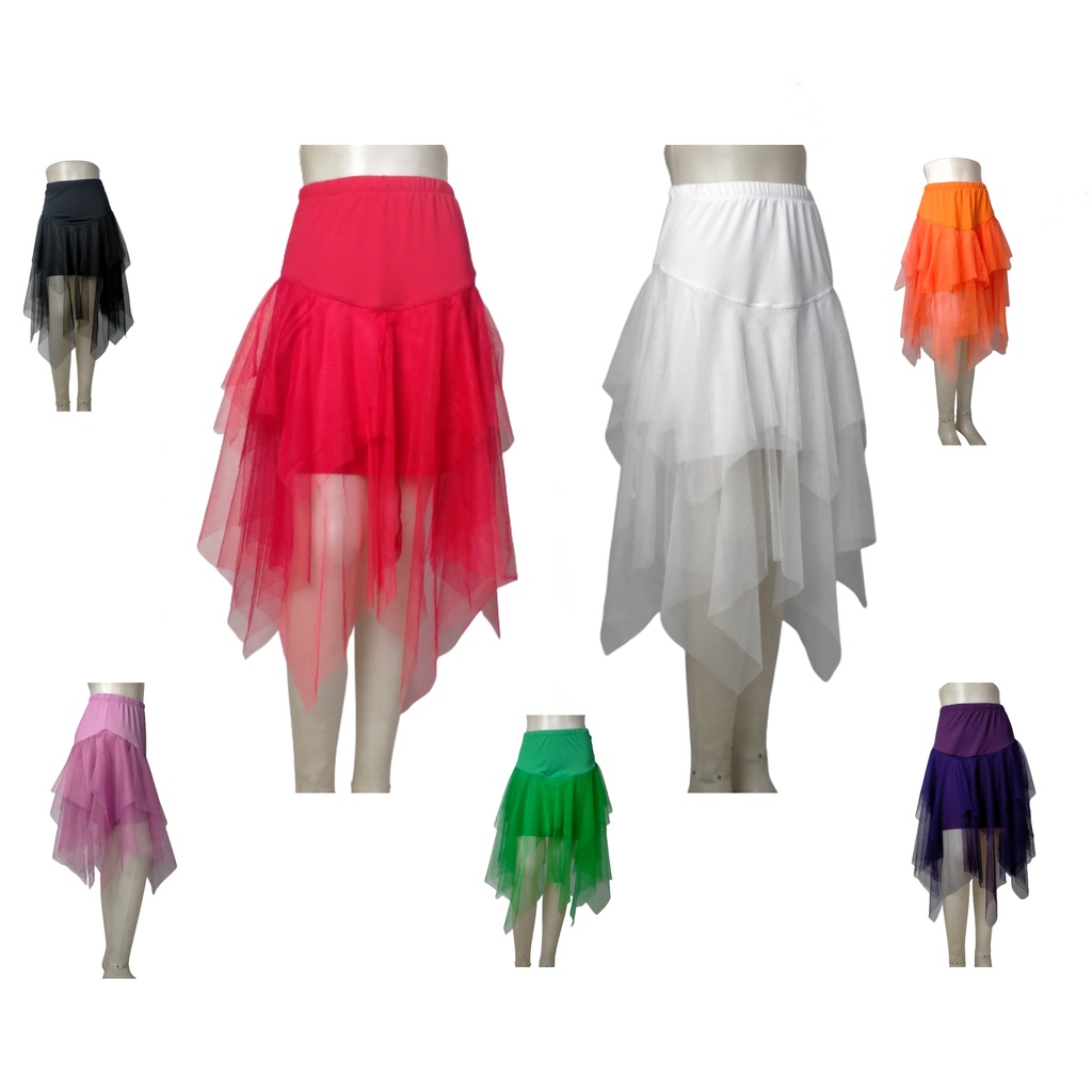 Jual ROK LINE DANCE BALET TUTU ROK TARI MODEL TUMPUK 3 LAYER | Shopee ...