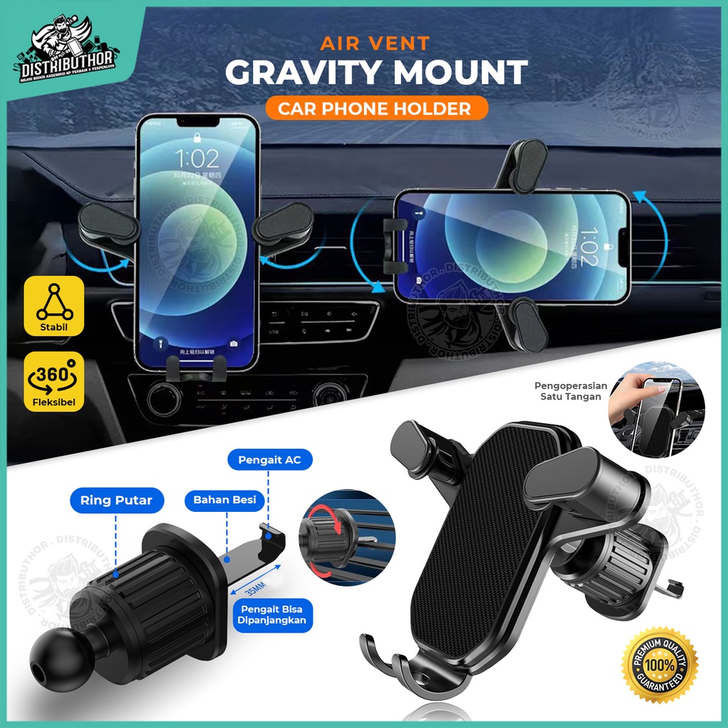 Jual Holder Hp AC Mobil Mini Car Air Vent Tempat Dudukan Penyangga ...