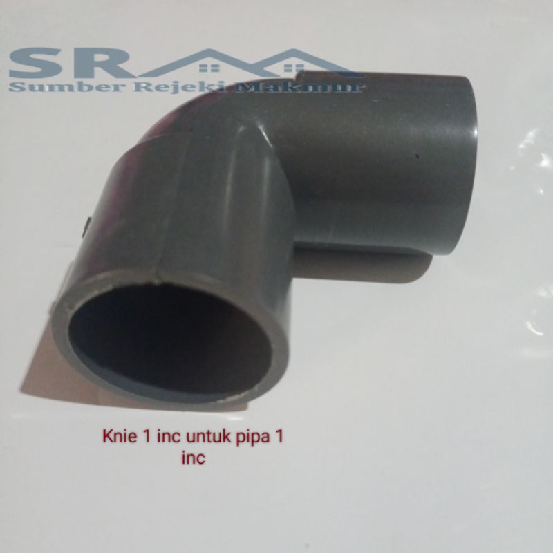 Jual knie 1" keni 1 inch L elbow 1" sambungan pipa 1 in bengkokan pipa ...