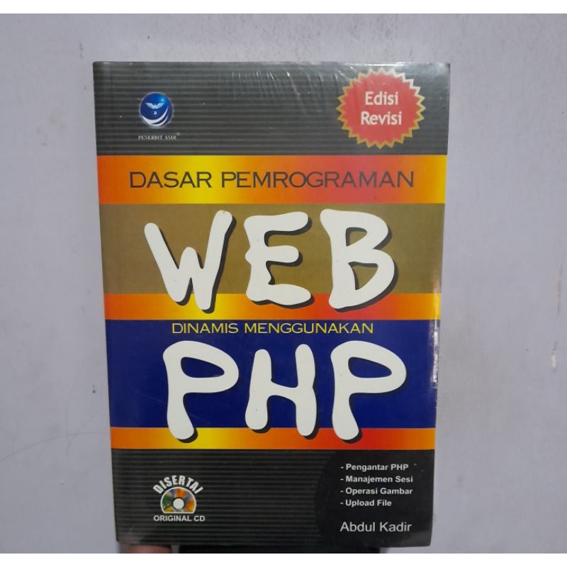Jual Buku Original Dasar Pemrograman Web Dinamis Menggunakan Php Cd Edisi Revisi Shopee Indonesia