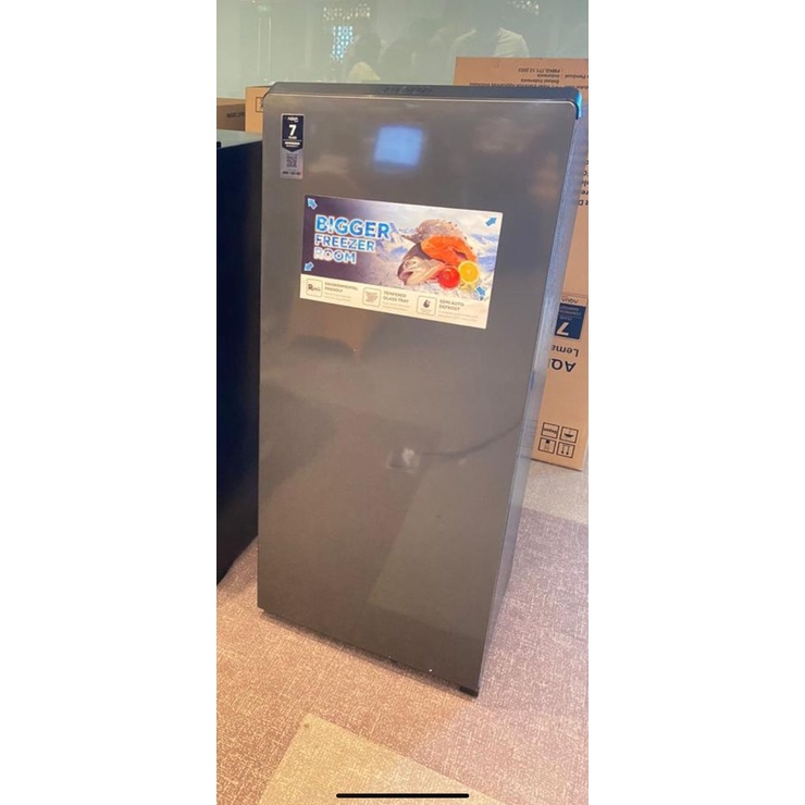 Jual KULKAS 1 PINTU AQUA AQR 205 MDS / BIGGER FREEZER AQUA 205MDS ...