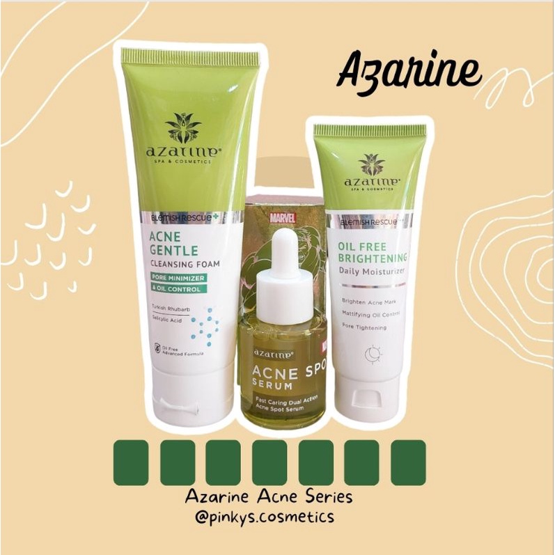 Jual PAKET AZARINE ANTI ACNE [LENGKAP|BISA COD] | Shopee Indonesia