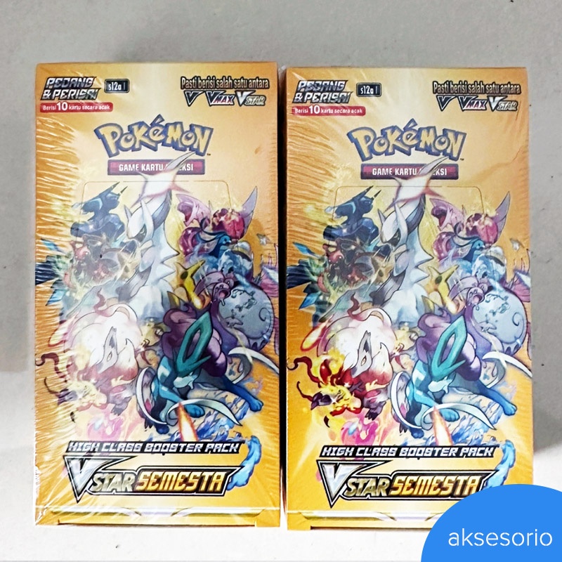 Jual [PROMO] Pokemon TCG Indonesia Seri S12A High Class Booster BOX VSTAR Semesta | Shopee Indonesia