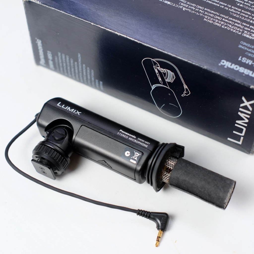Jual Microphone Mic Stereo Panasonic Lumix DMW-MS1 bukan Rode | Shopee ...