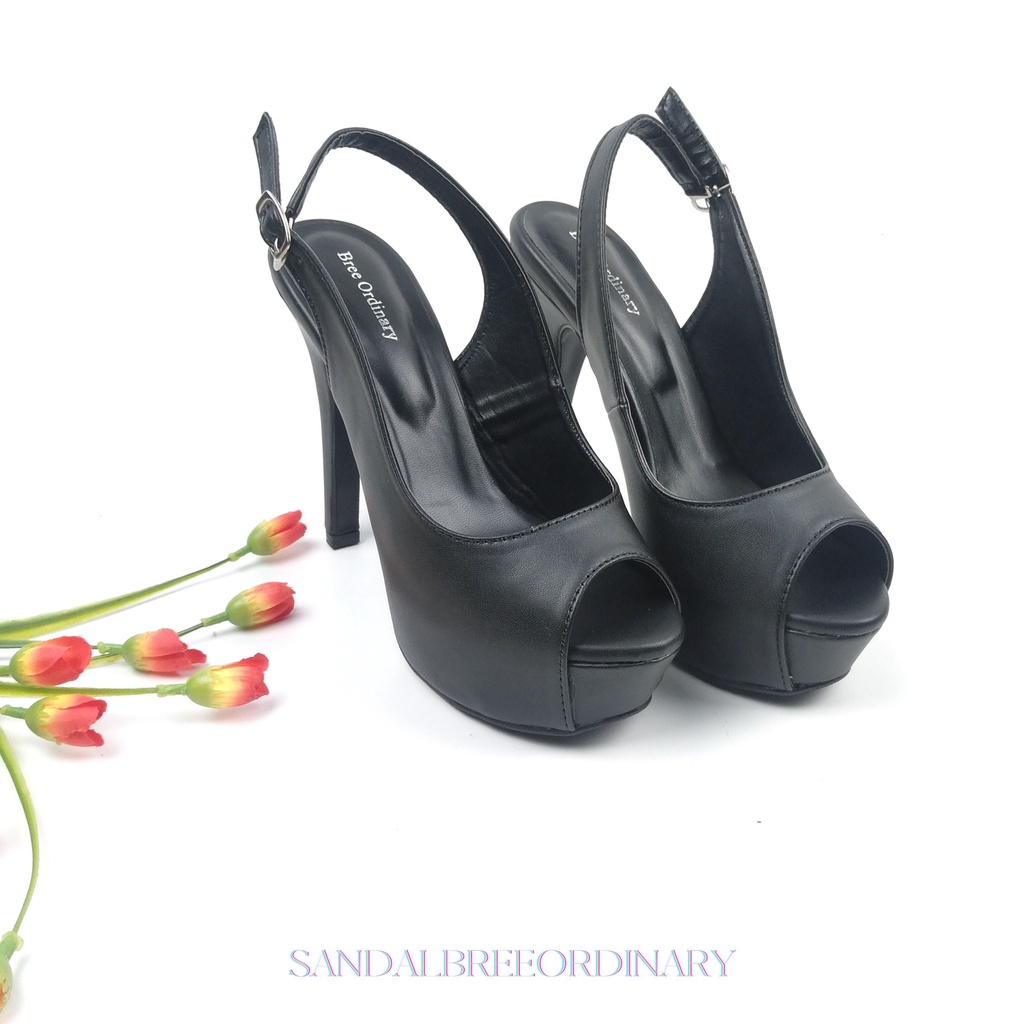 Jual Sandal Breeordinary- Cristi Sandal Wanita Pantofel High Heels 12 ...