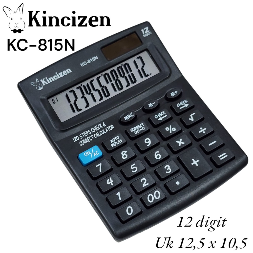 Jual KALKULATOR KINCIZEN KC-815 12 DIGIT - KALKULATOR CT-815N 12 DIGIT ...