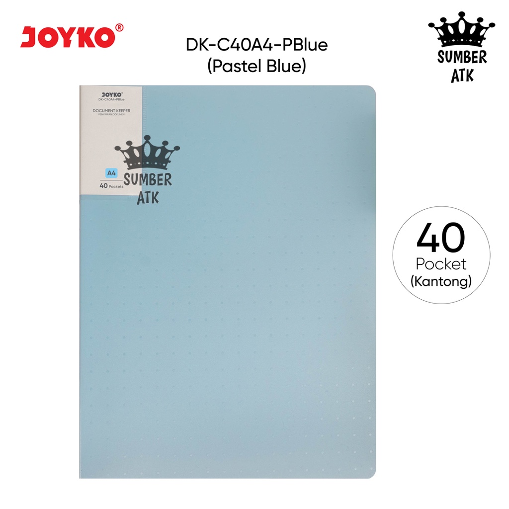 Jual Document Keeper Clear Holder A4 20 , 40 , 60 Lembar Map File ...