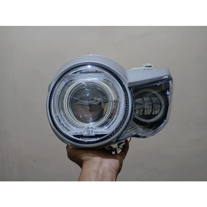 Jual Lampu tiger pece set lampu biled AES F002 3 inch set daymaker mini ...