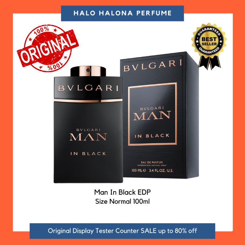 Jual BEST SELLER Bvl Man In Black EDP Parfum Original Authentic Tester ...