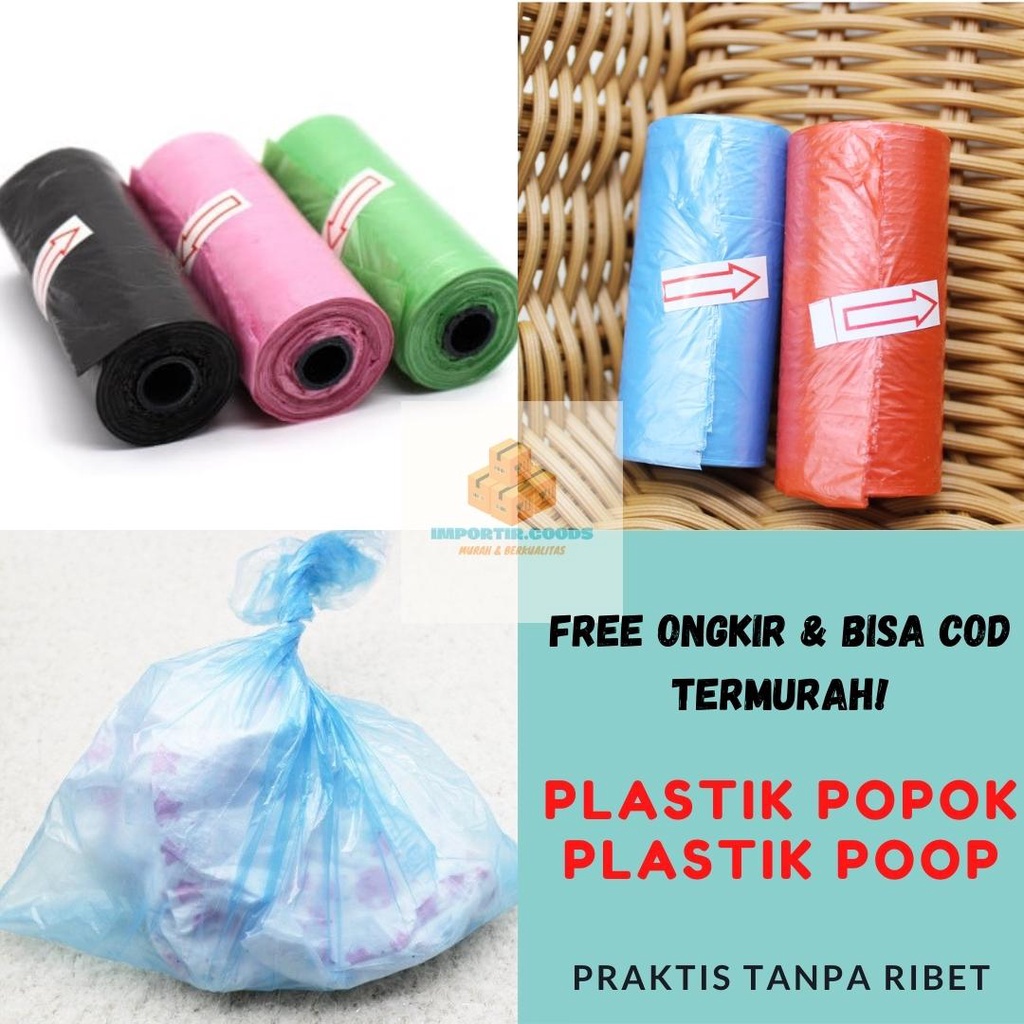Jual PLASTIK POPOK / PLASTIK POOP / PLASTIK PUP / POOP BAG / KANTONG ...