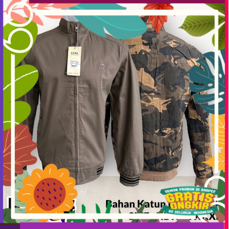 Jual Jaket Canvas Bomber Pria Premium l Jaket Coach Distro BRCO Orginal ...